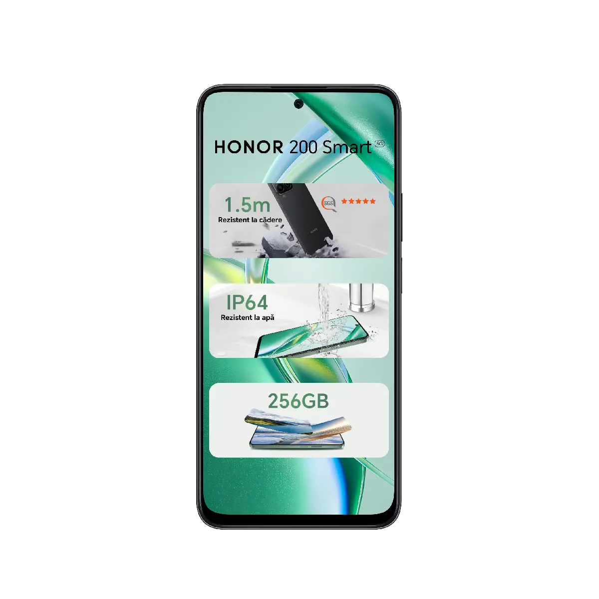 Honor 200 Smart DS 5G 256GB Black 4GB - Comandă acum! | Vodafone